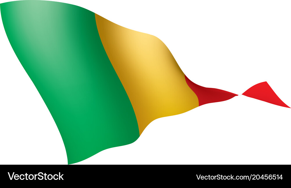 Mali flag Royalty Free Vector Image - VectorStock