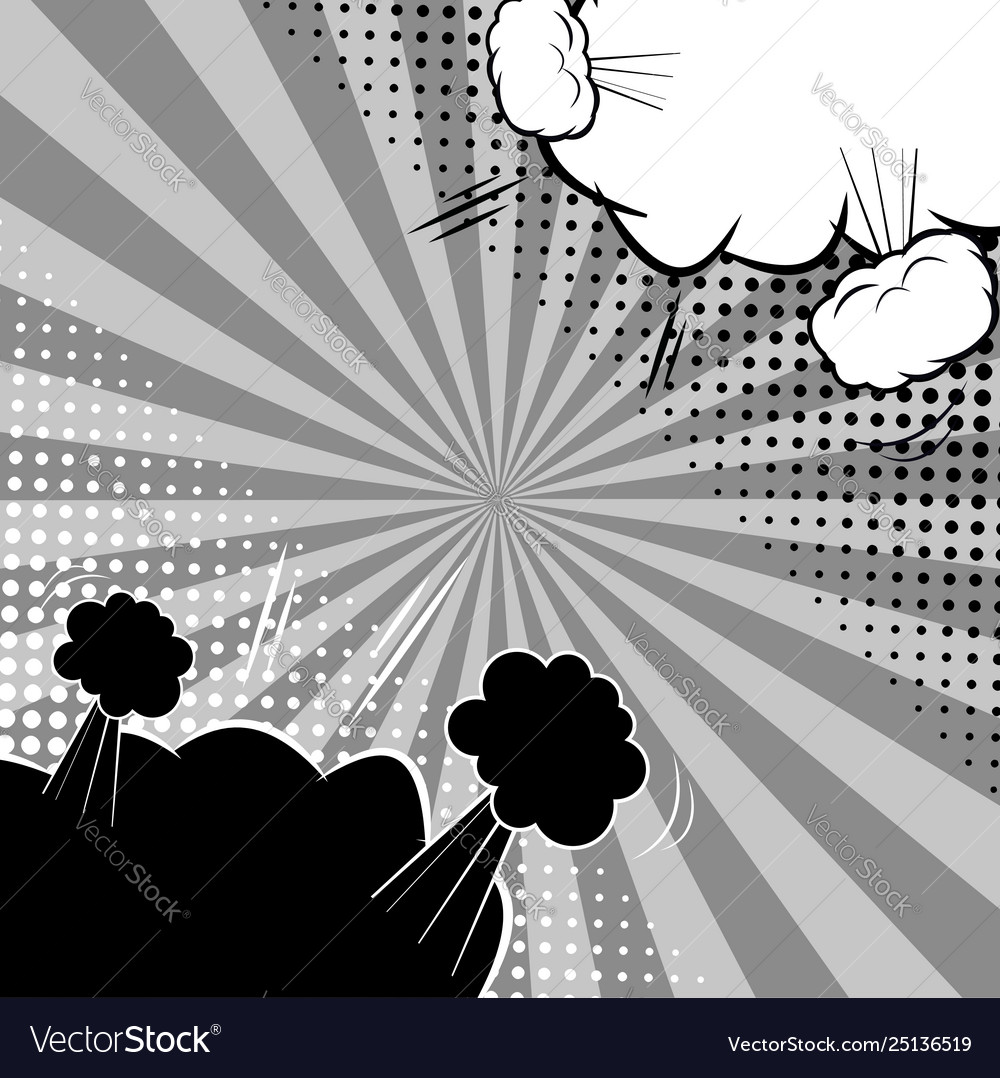 Comic abstract versus template Royalty Free Vector Image