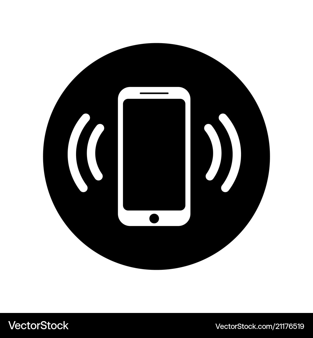 Ringing Phone Icon Royalty Free Vector Image - VectorStock