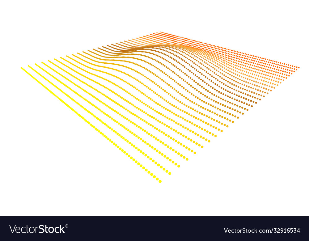 Data slice in volume function point Royalty Free Vector