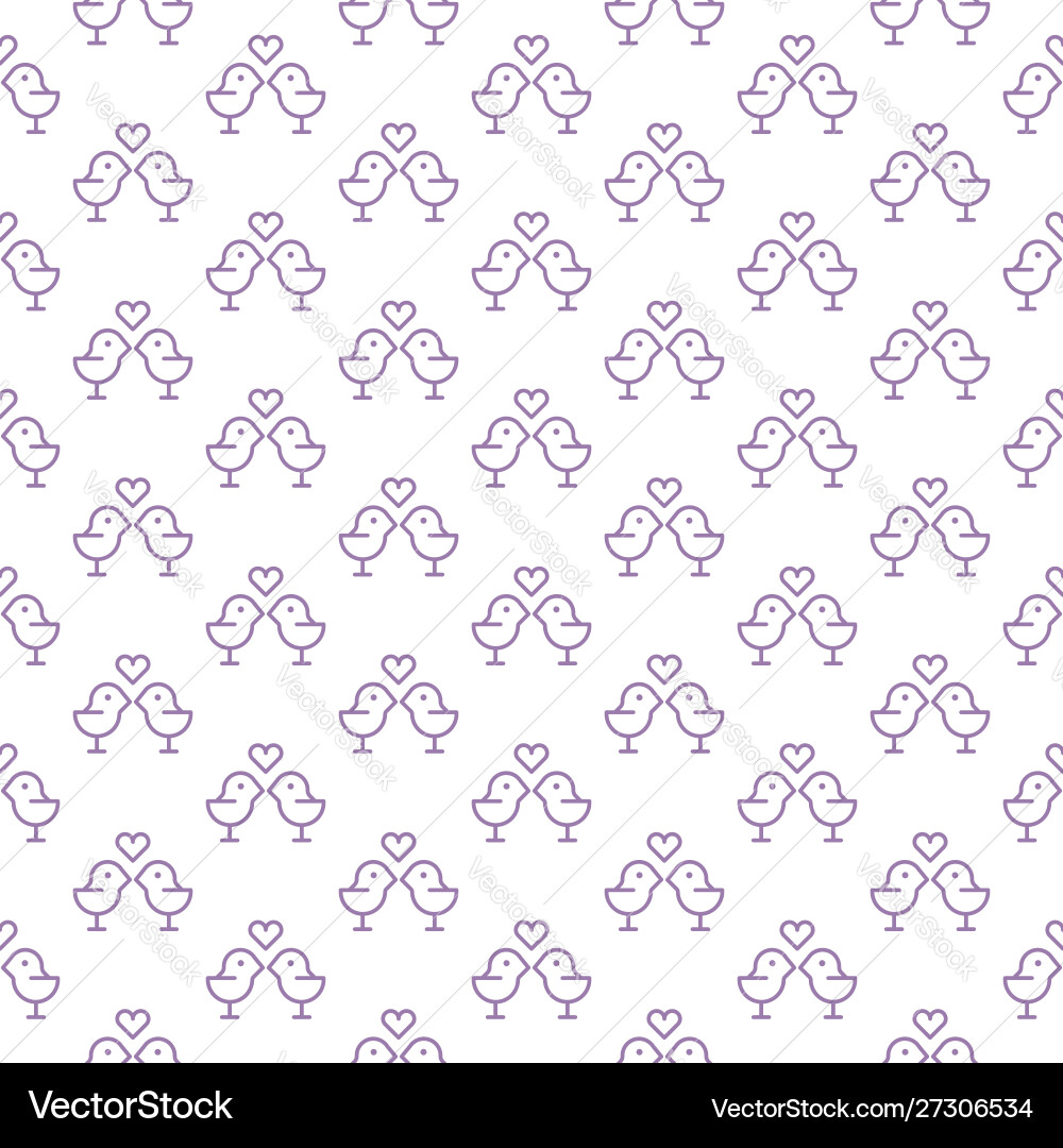Seamless pattern weddinglove themes couple Vector Image