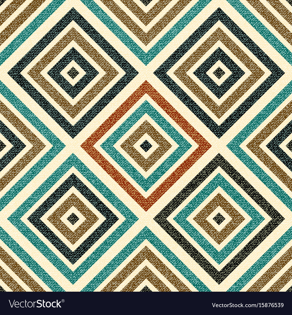 Colorful abstract seamless pattern geometric Vector Image