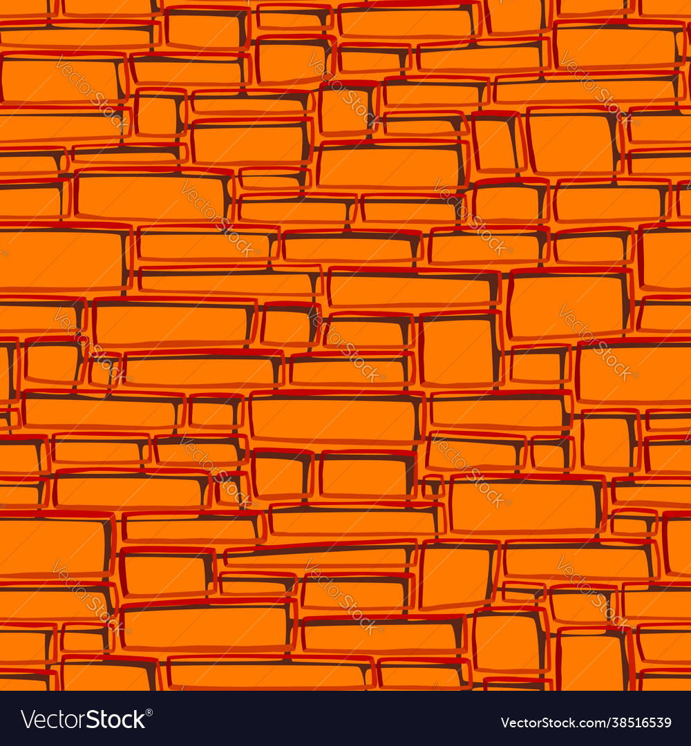 Seamless abstract background wall rectangular Vector Image