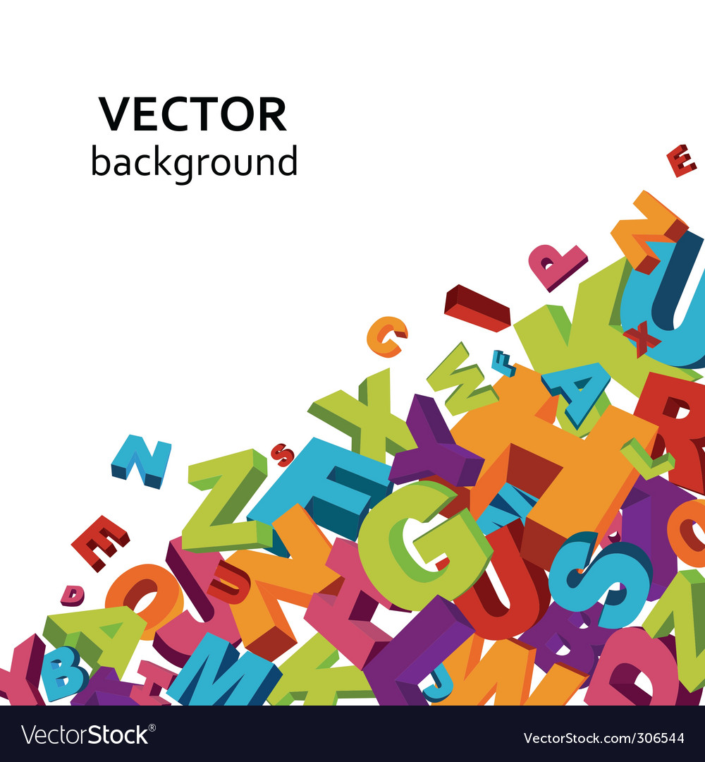 Alphabet Royalty Free Vector Image - VectorStock