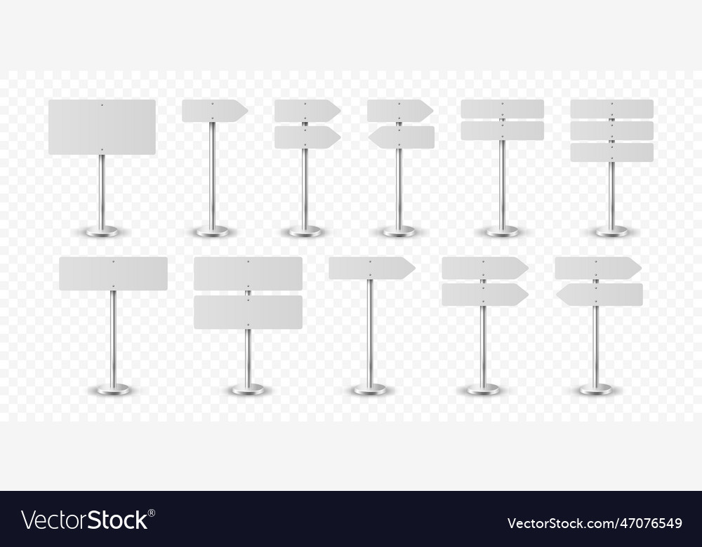 3d realistic white empty blank green road Vector Image 3d realistic white empty blank green road Vector Image