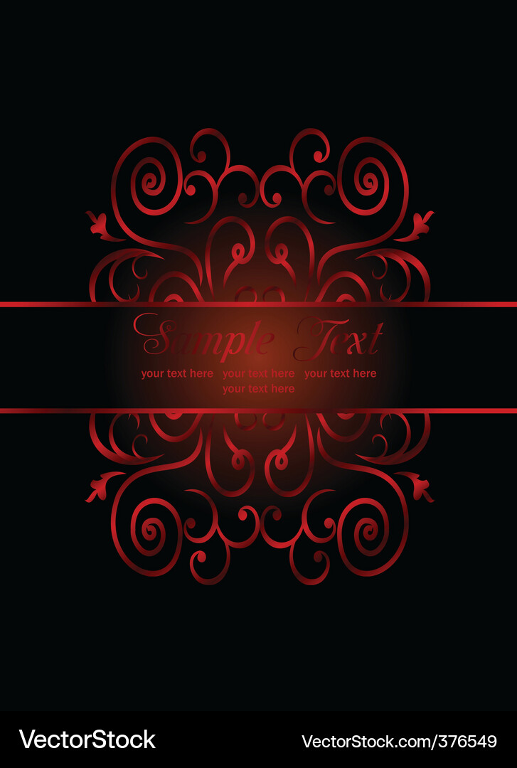 Decorative background Royalty Free Vector Image
