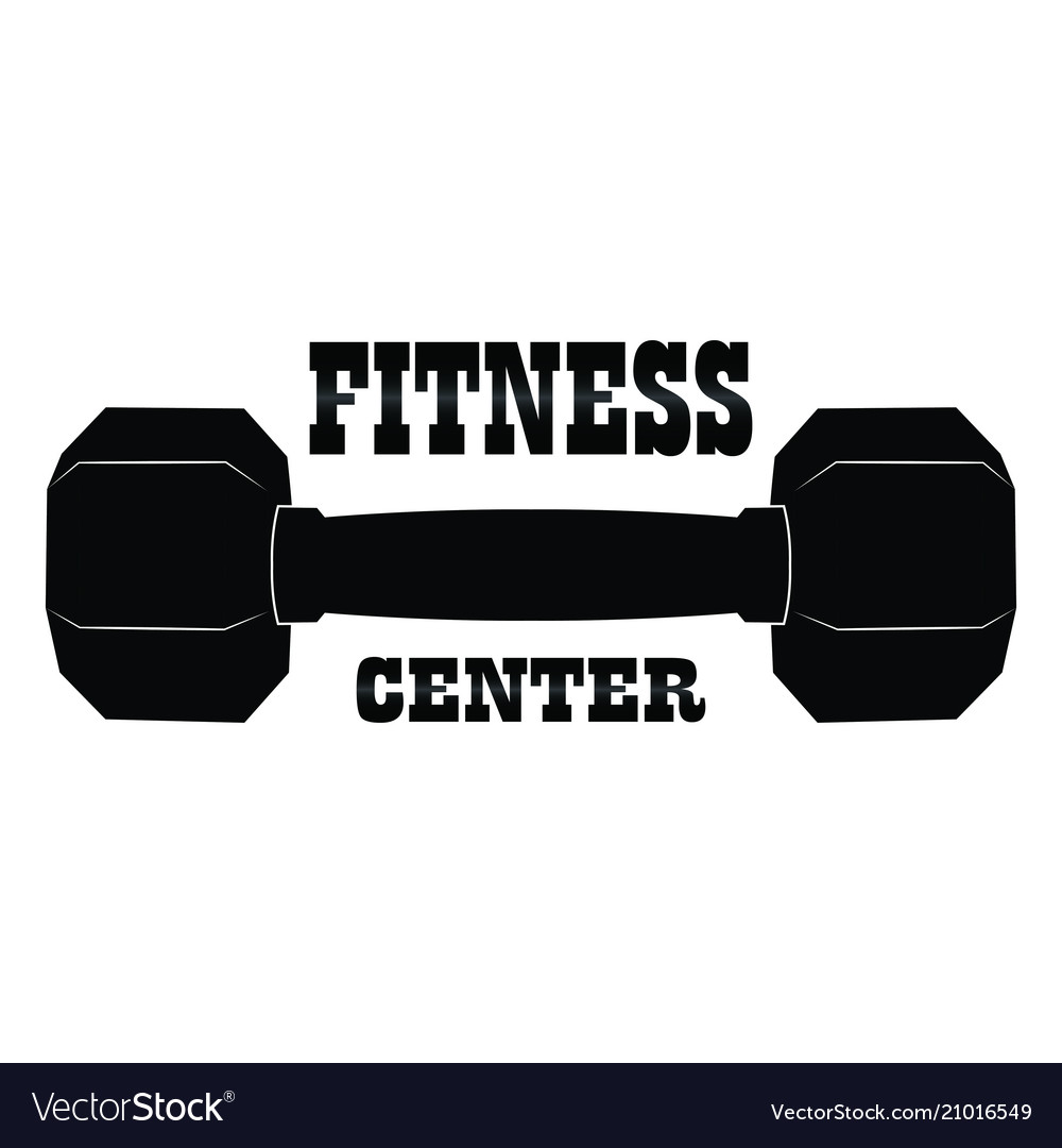 Fitness center icon Royalty Free Vector Image - VectorStock