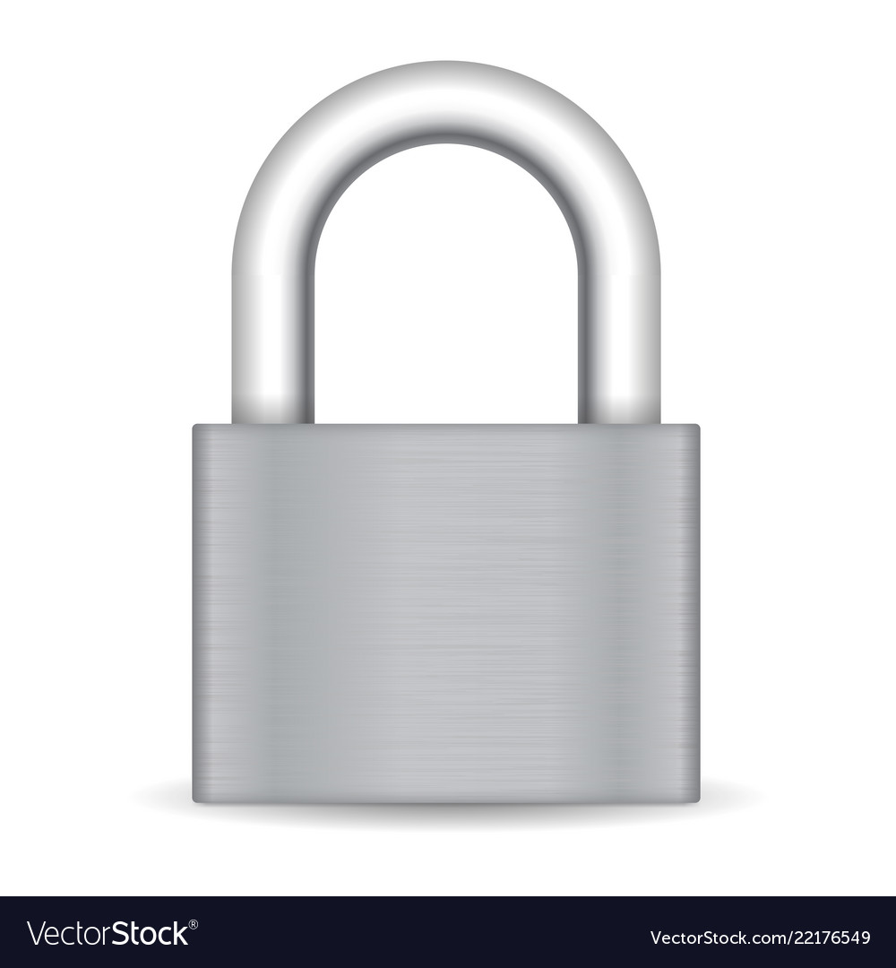 Padlock Royalty Free Vector Image - VectorStock