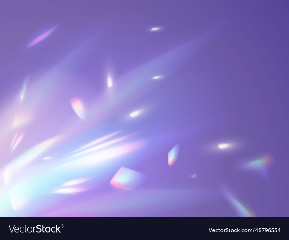 Crystal particles effect background Royalty Free Vector