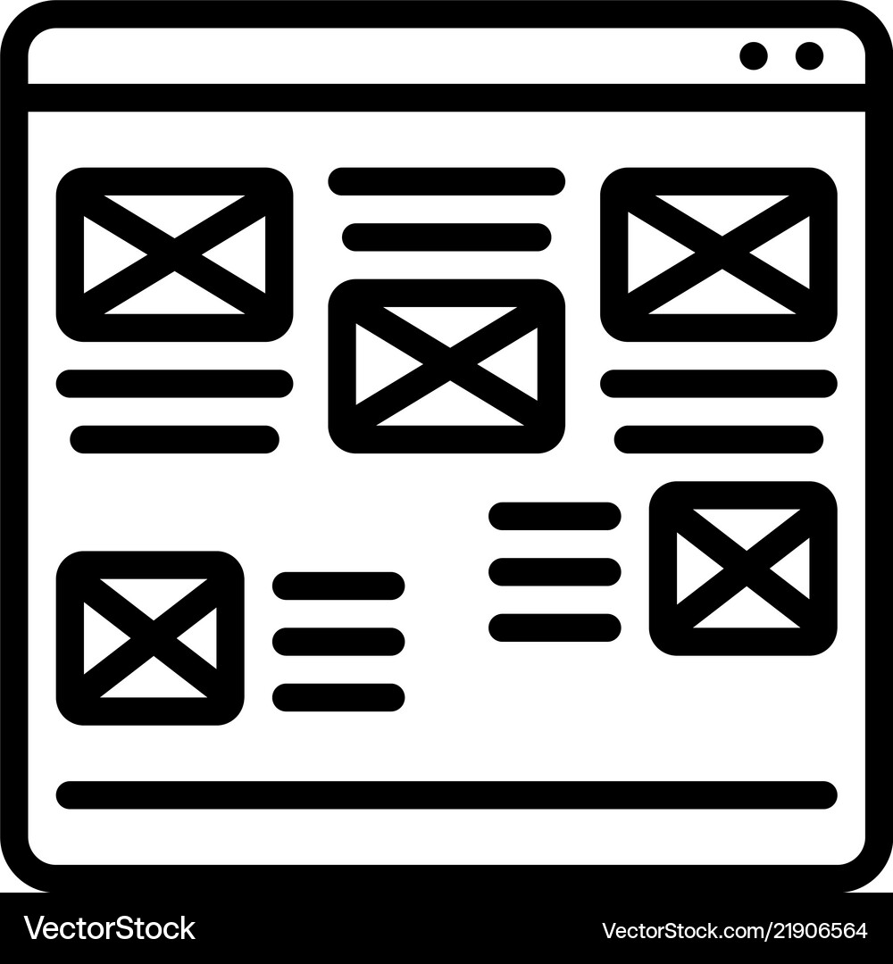 Website Royalty Free Vector Image - VectorStock