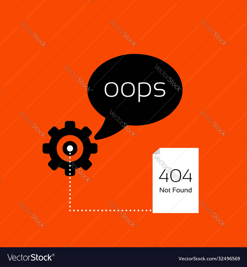 Oops Royalty Free Vector Image - VectorStock
