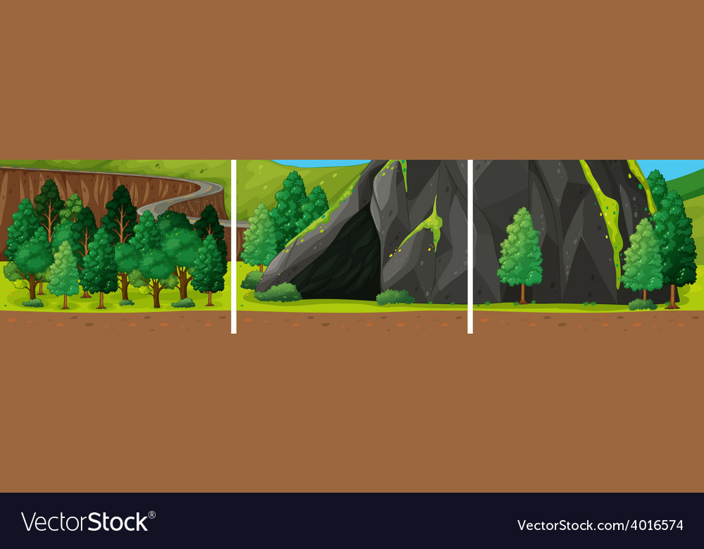 Cave Royalty Free Vector Image - VectorStock