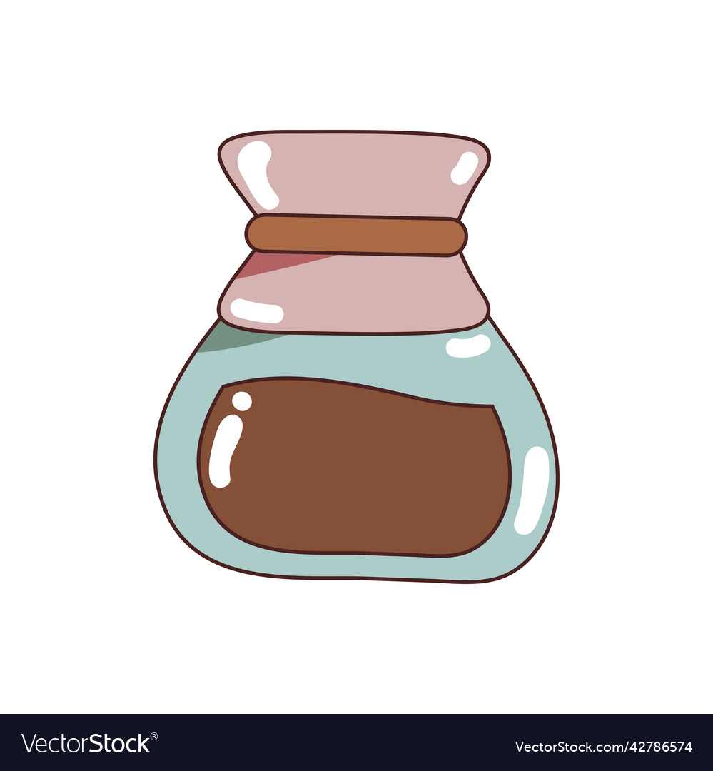 Coffee brew method drip Royalty Free Vector Image