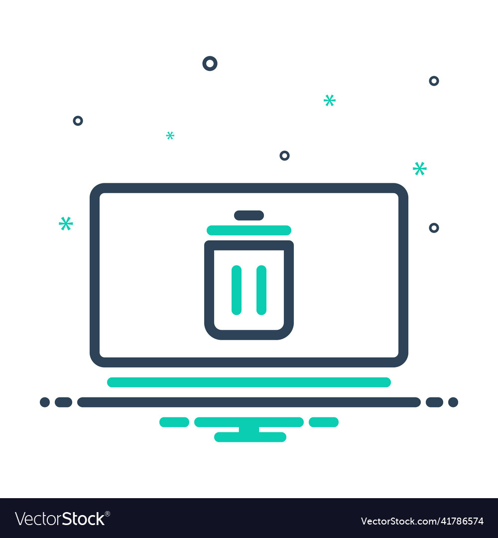 Remove Royalty Free Vector Image - VectorStock