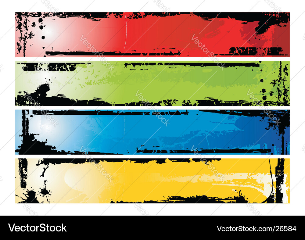 Grunge strips Royalty Free Vector Image - VectorStock