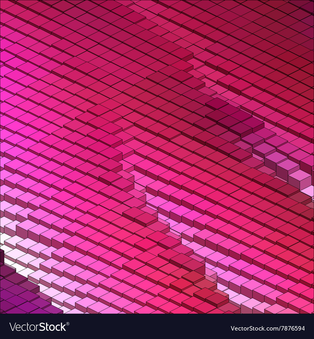 Isometric graph Royalty Free Vector Image - VectorStock