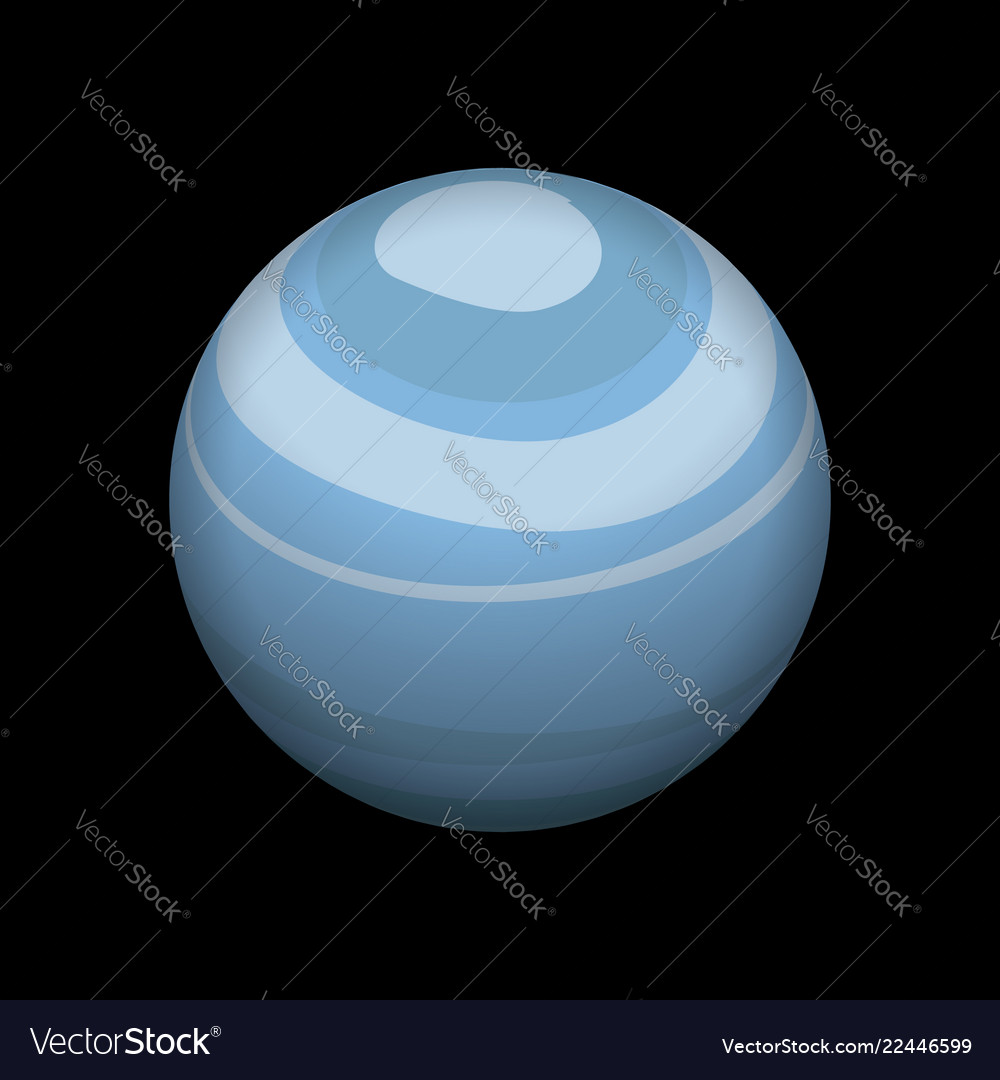 Uranus icon isometric style Royalty Free Vector Image Uranus icon isometric style Royalty Free Vector Image