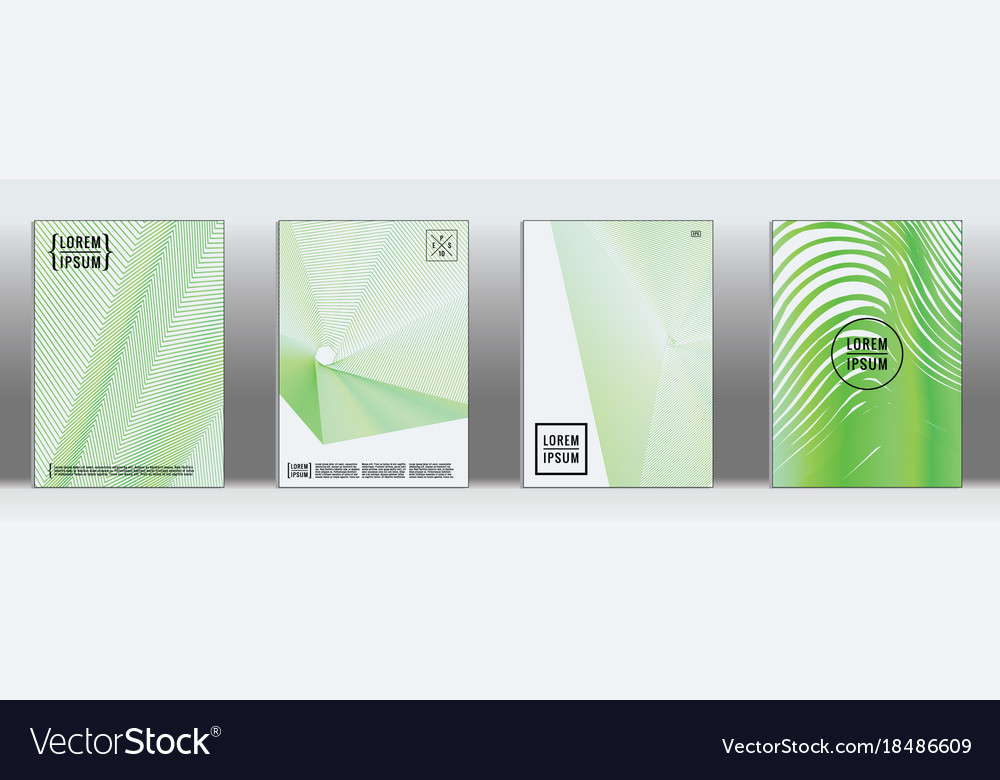 Geometric line pattern for poster design Vector Image