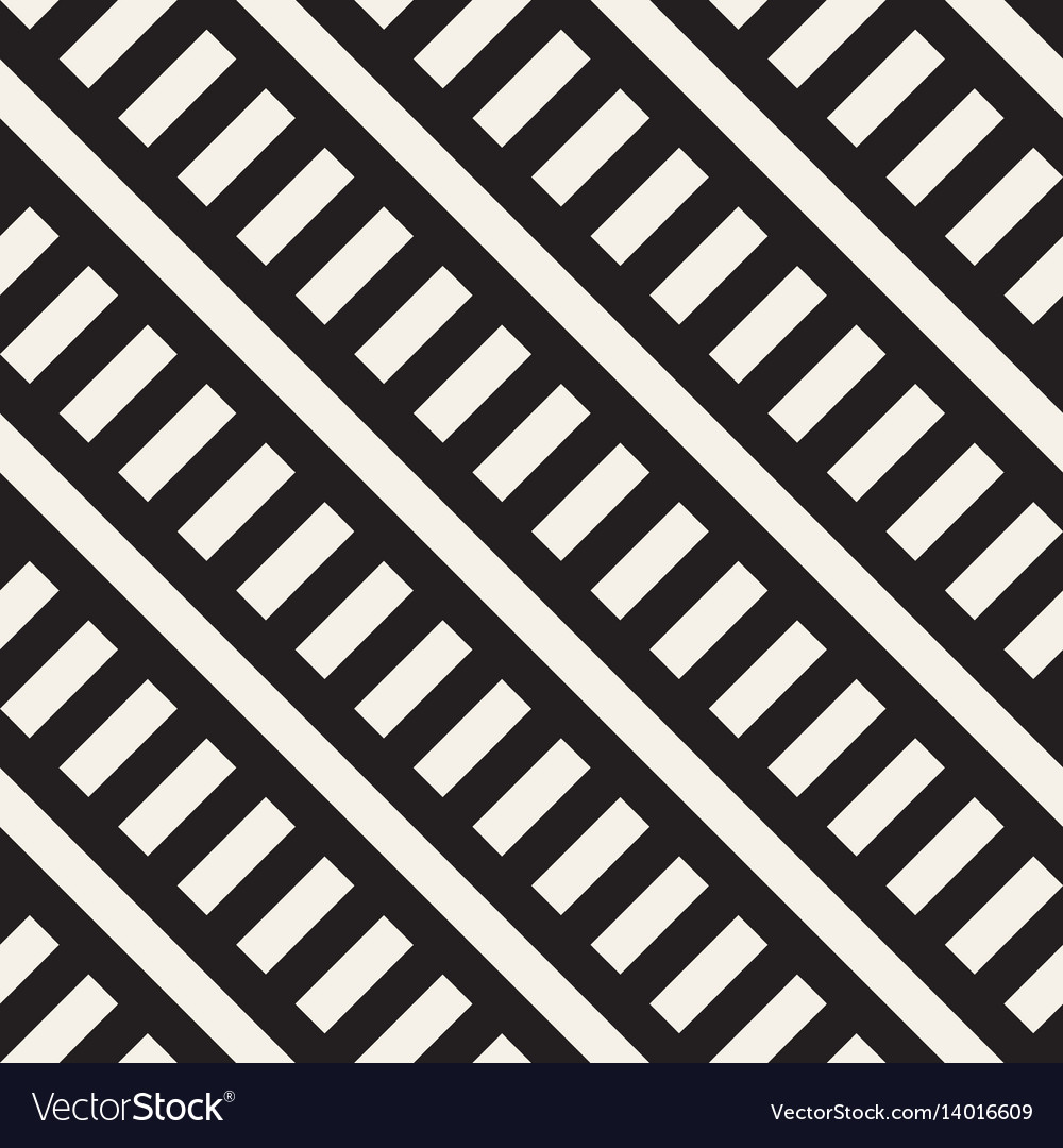 Interlacing parallel stripes seamless Royalty Free Vector