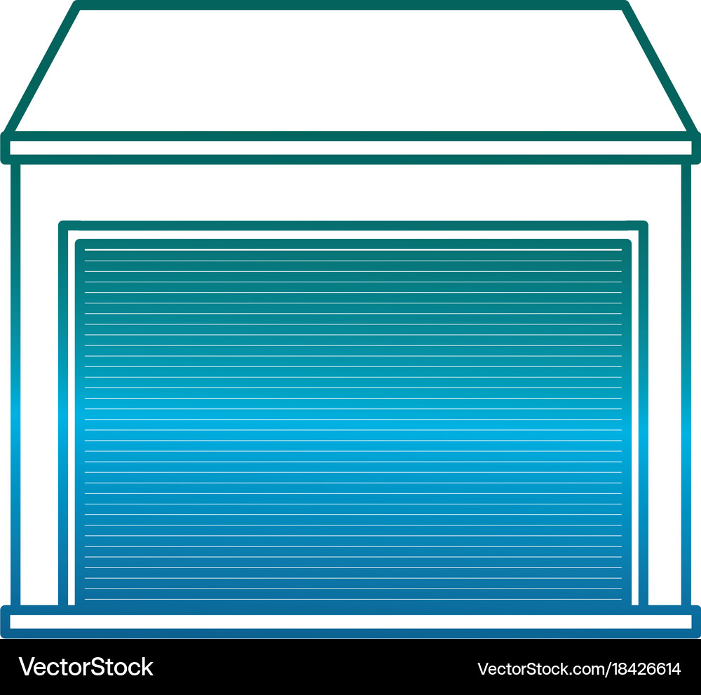 Garage icon image Royalty Free Vector Image - VectorStock