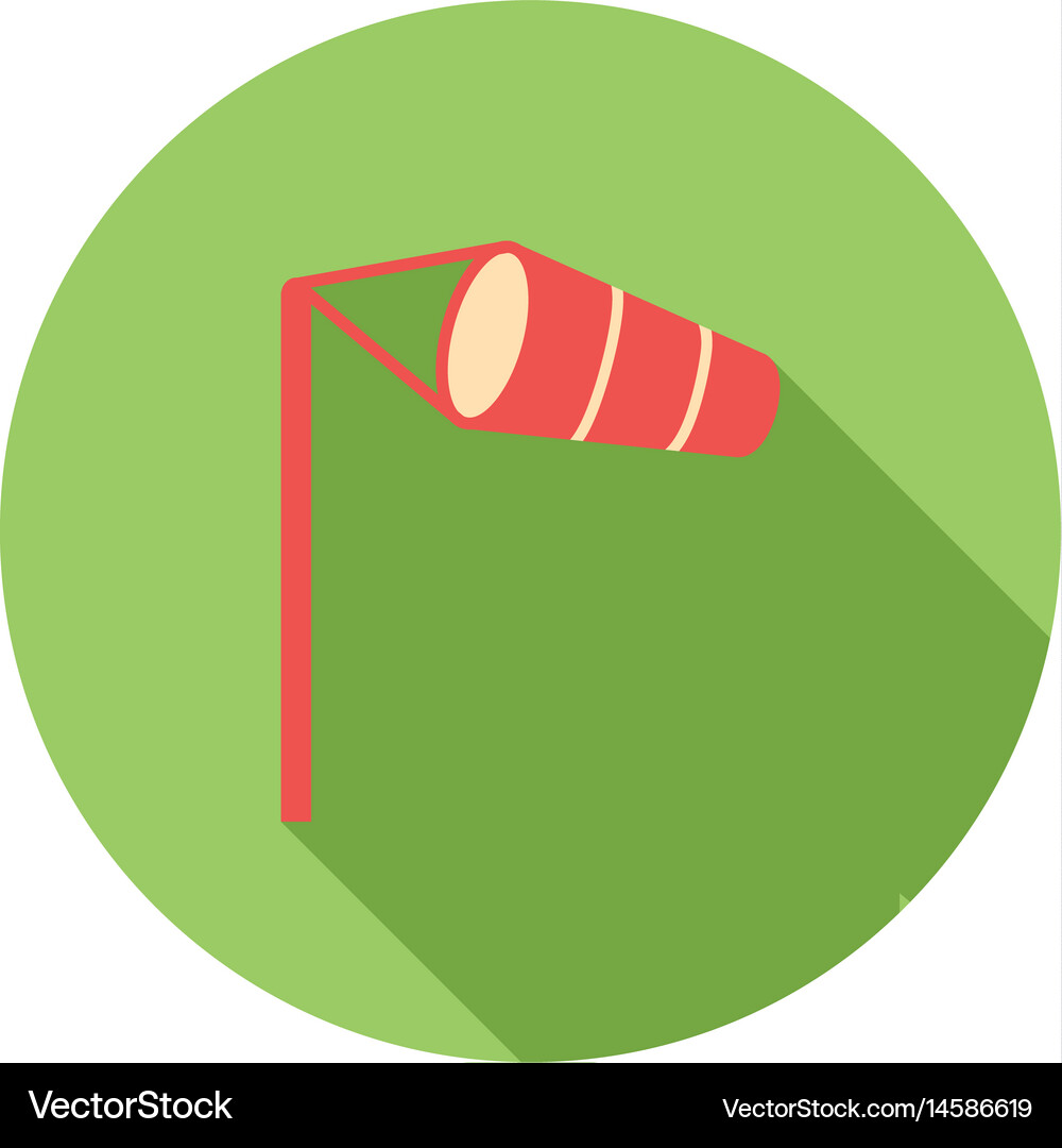 Heavy winds Royalty Free Vector Image - VectorStock