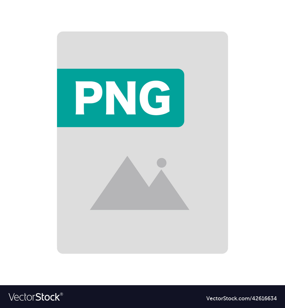Flat png file Royalty Free Vector Image - VectorStock