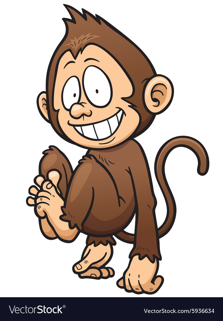 Monkey Royalty Free Vector Image - VectorStock