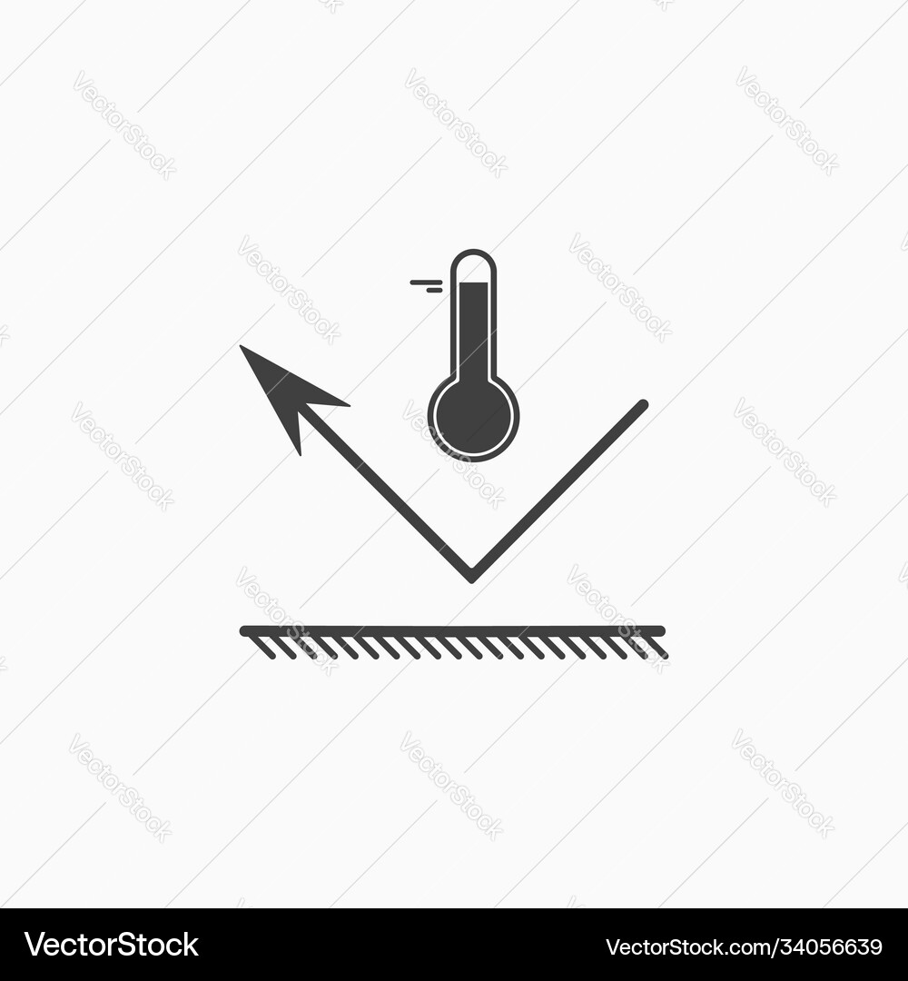 Thermo regulation retain temperature Royalty Free Vector