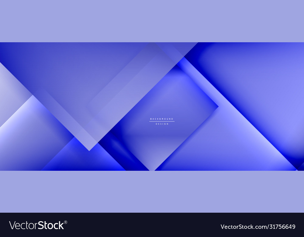 Square shapes composition fluid gradient Vector Image