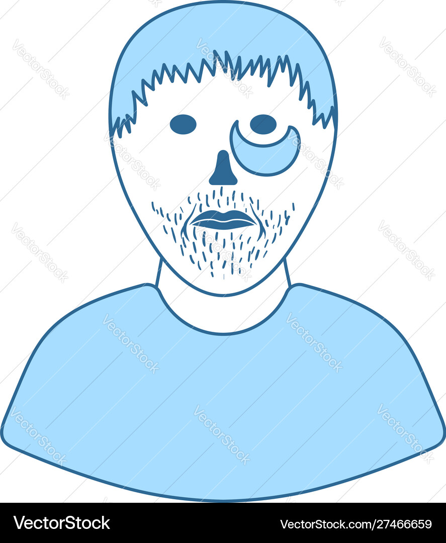 Criminal man icon Royalty Free Vector Image - VectorStock