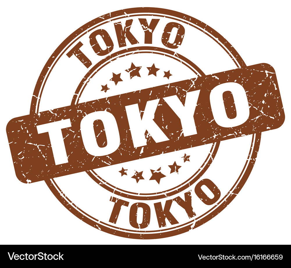 Tokyo stamp Royalty Free Vector Image - VectorStock
