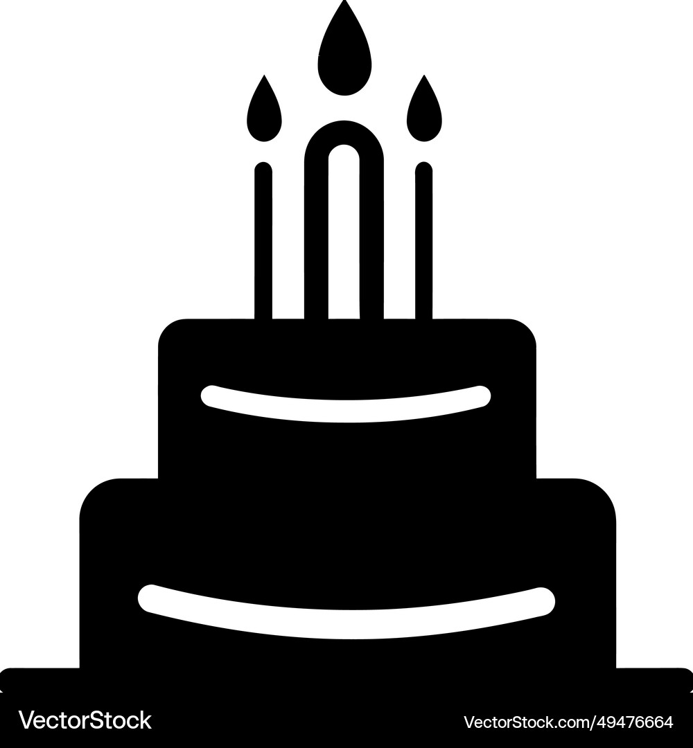 Anniversary icon - simple Royalty Free Vector Image