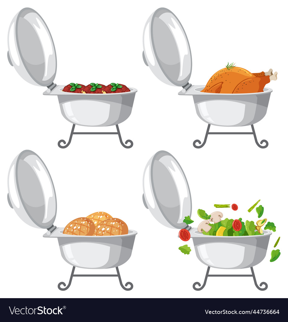Buffet catering food concept Royalty Free Vector Image Buffet catering food concept Royalty Free Vector Image