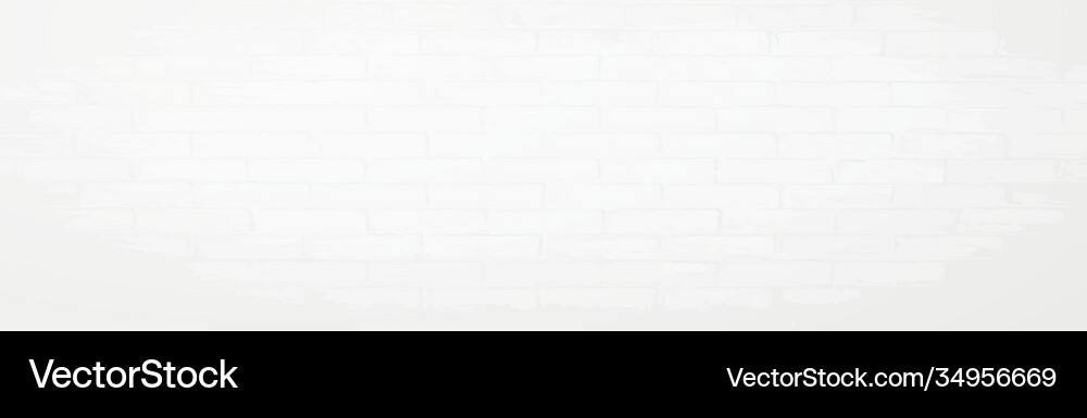 Realistic white and gray brick wall Royalty Free Vector