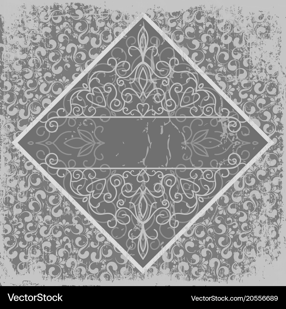 Pattern vintage background Royalty Free Vector Image