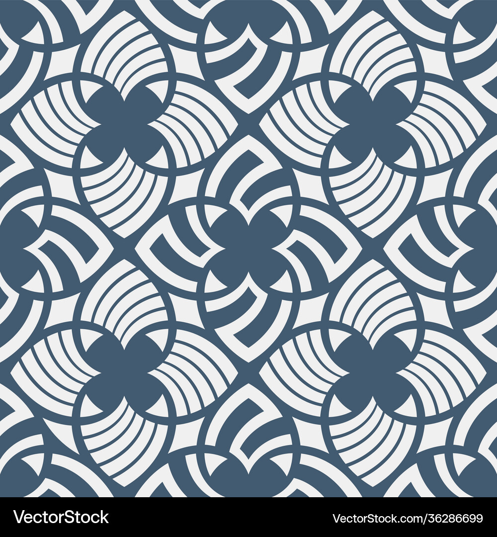 Abstract floral seamless pattern repeating Vector Image