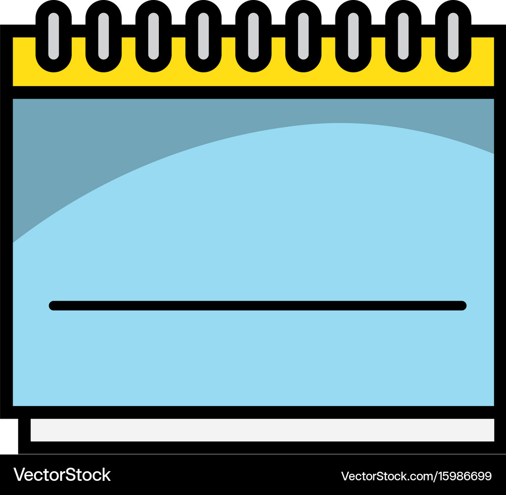 Calendar remember important days in the life Vector Image