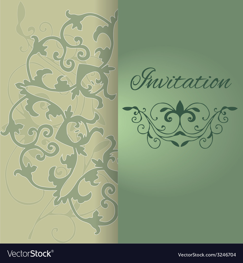 Invitation Royalty Free Vector Image - VectorStock Invitation Royalty Free Vector Image - VectorStock