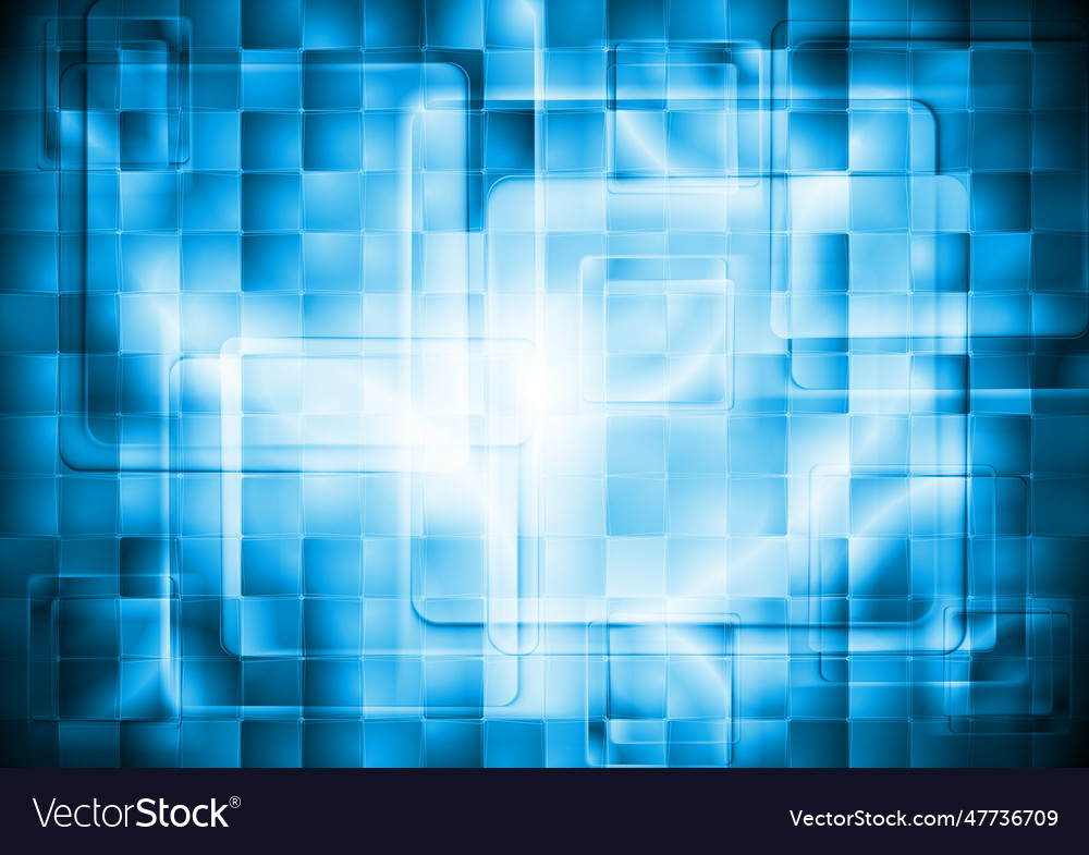 Blue technology background Royalty Free Vector Image