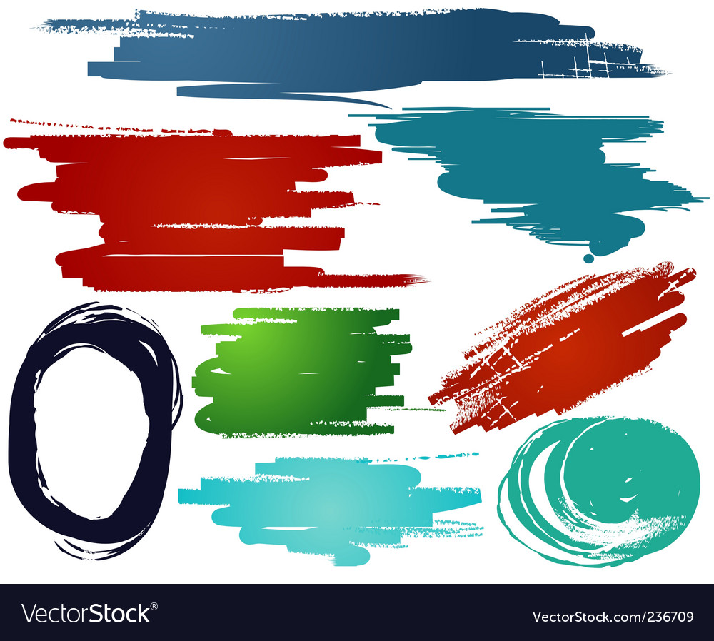 Grunge design elements Royalty Free Vector Image