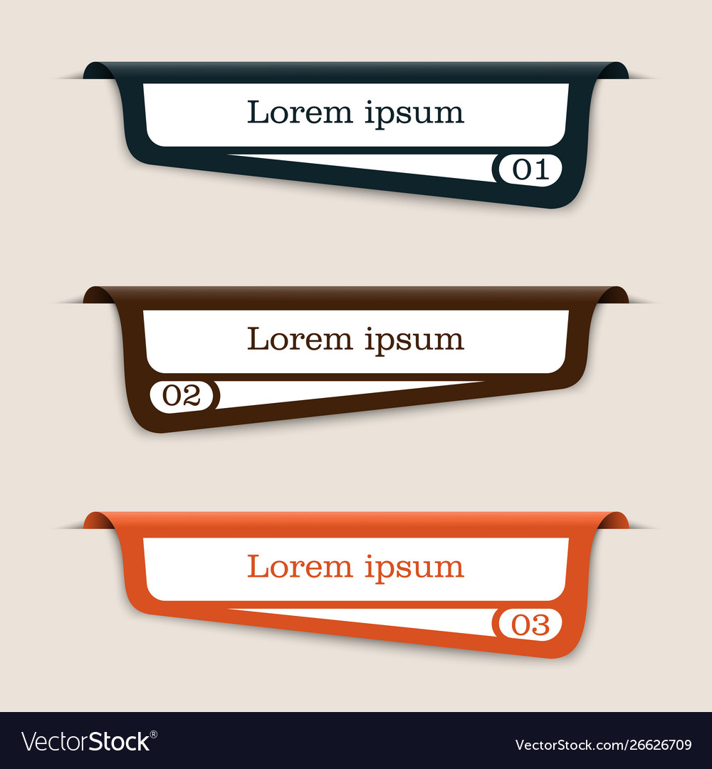 Paper label Royalty Free Vector Image - VectorStock
