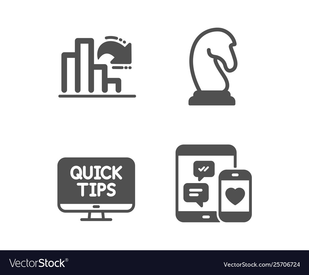 Marketing strategy web tutorials and decreasing Vector Image