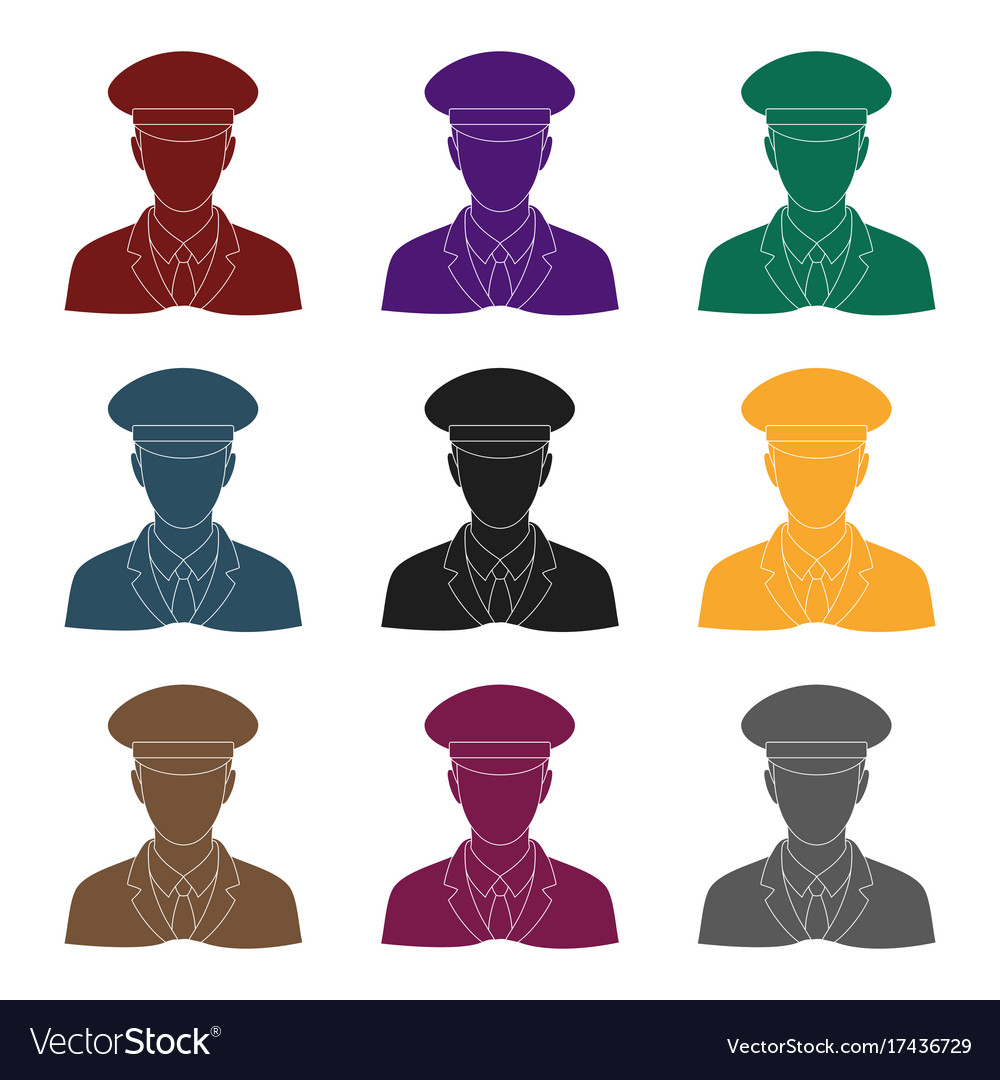 Postmanmail and postman single icon in black Vector Image