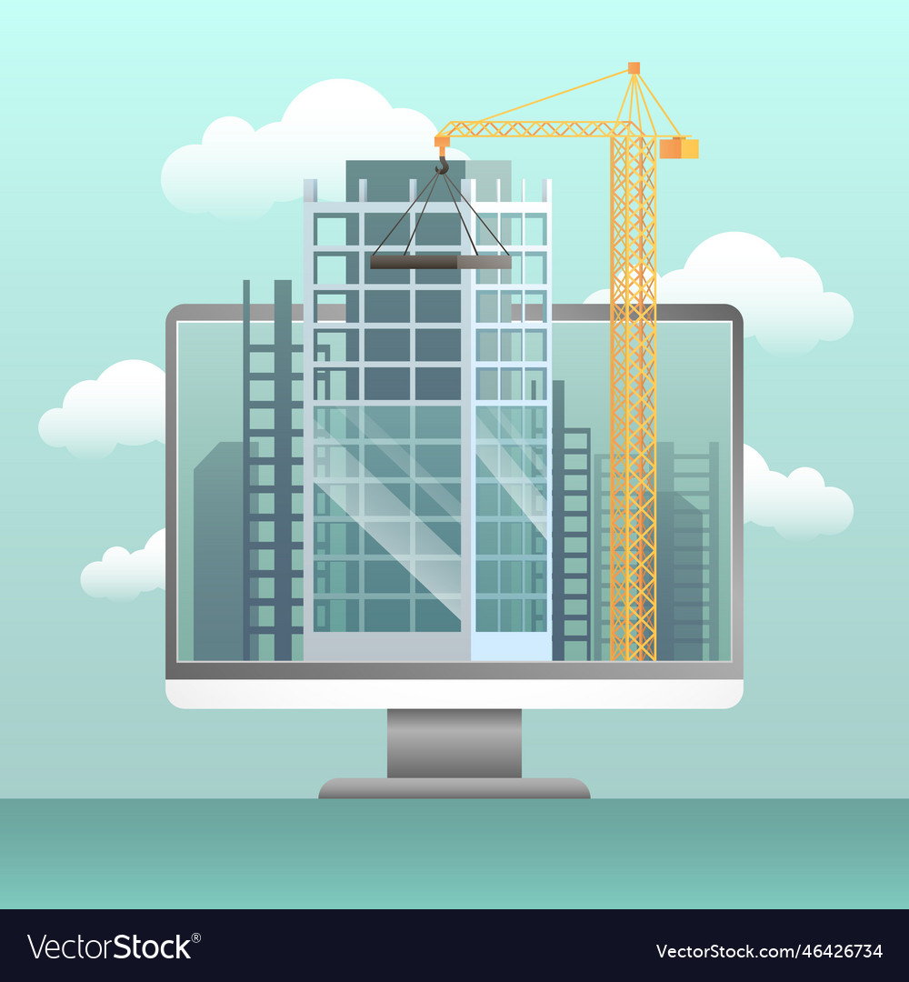 Gradient bim Royalty Free Vector Image - VectorStock