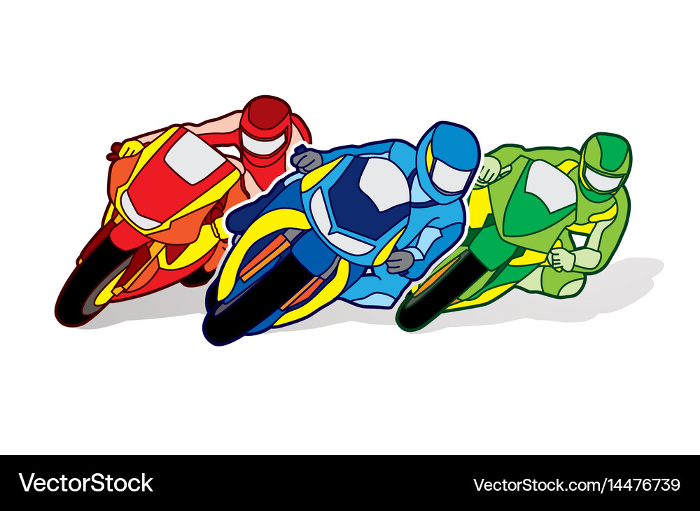 Motorrace Clipart
