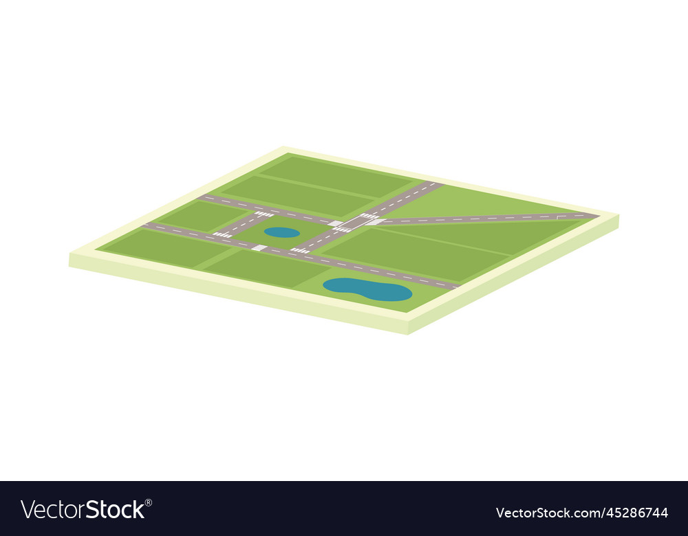 Field map icon Royalty Free Vector Image - VectorStock