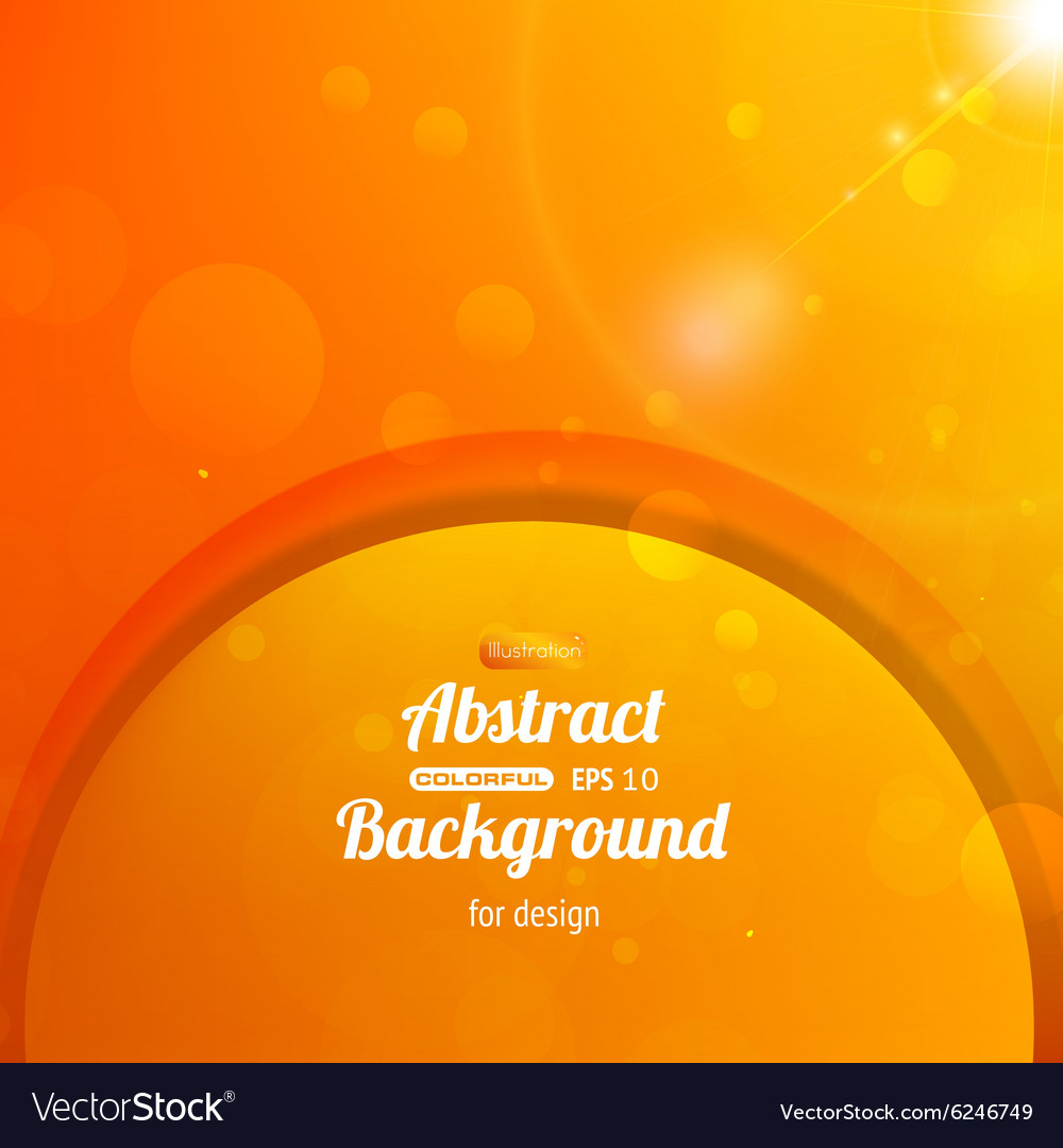 Abstract sun background Royalty Free Vector Image