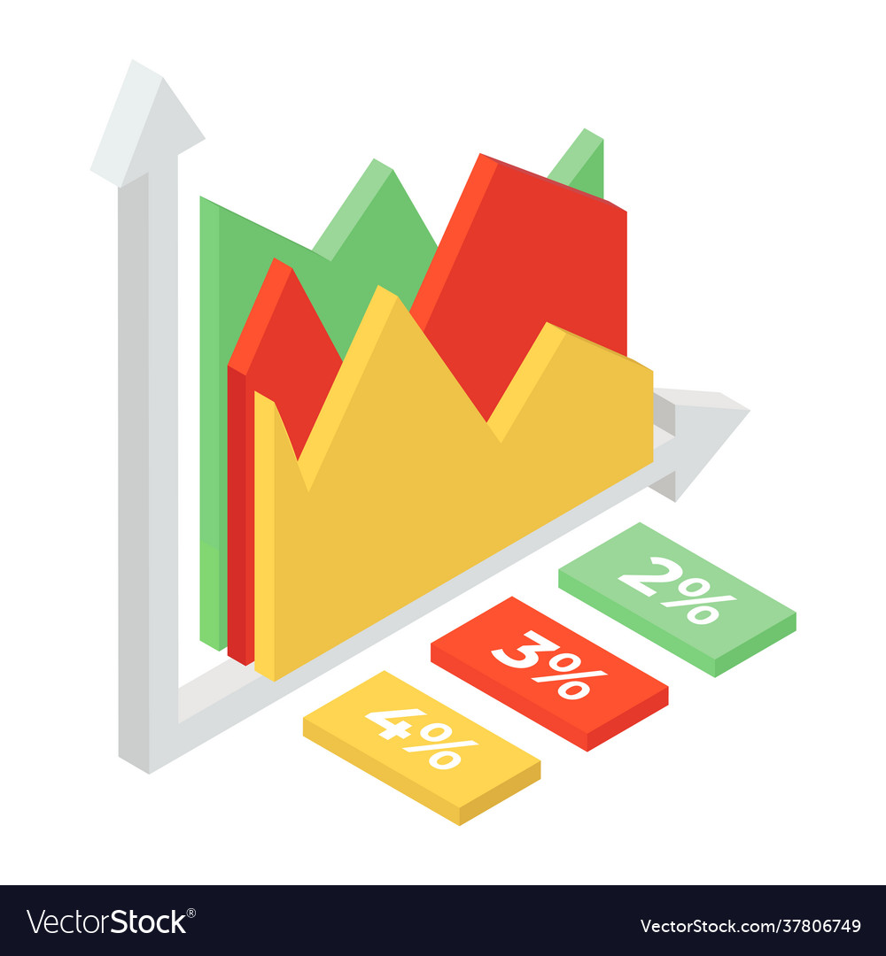 Streamgraph Royalty Free Vector Image - VectorStock