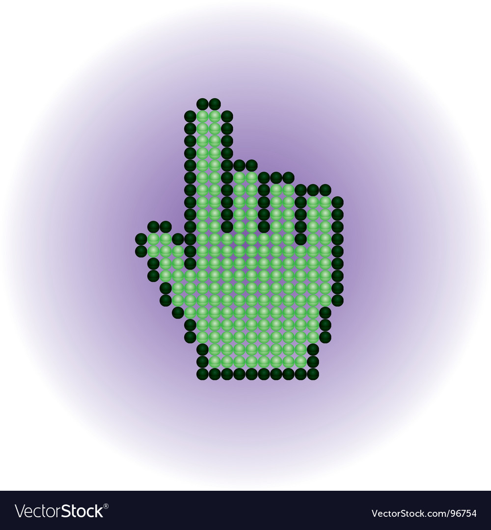 Hand cursor Royalty Free Vector Image - VectorStock
