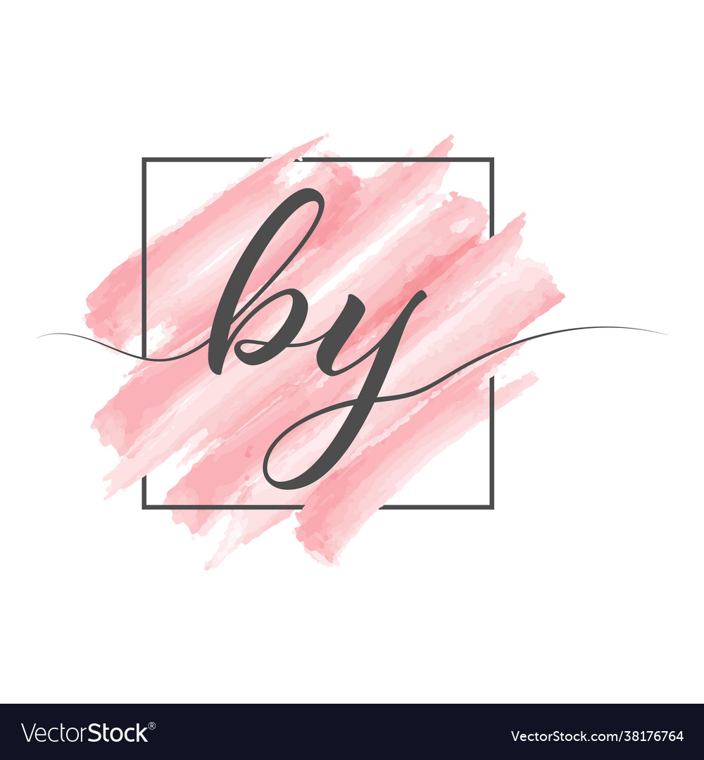 Calligraphic lowercase letters in a single Vector Image